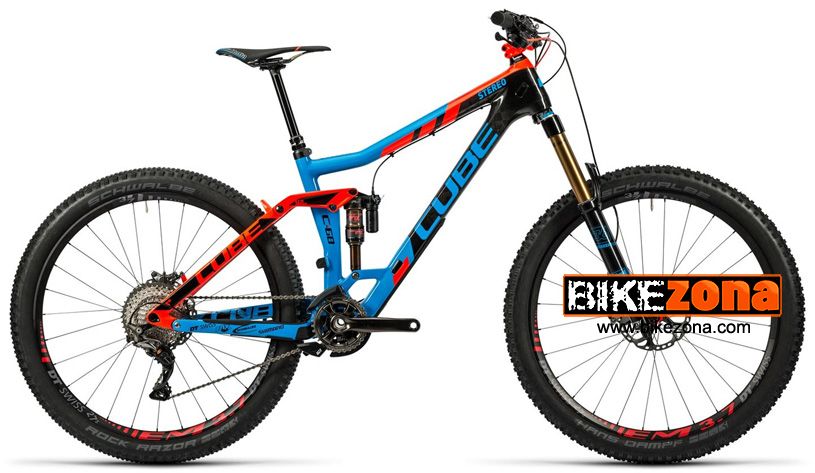 CUBE STEREO 160 C68 ACTION TEAM 27.5 (2016) | Catálogo bicicletas MTB ...